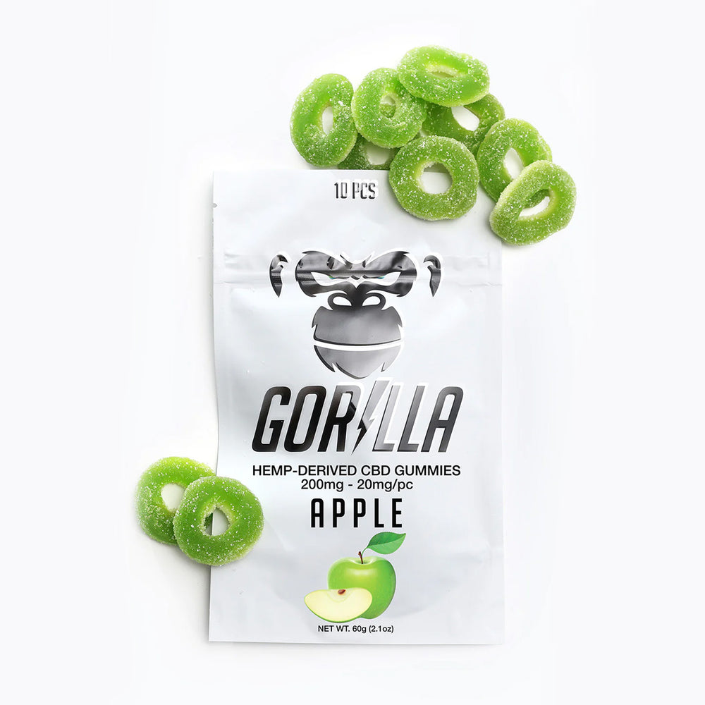 Delta 9, HHC, and CBD Gummies - Gorilla Lifestyle