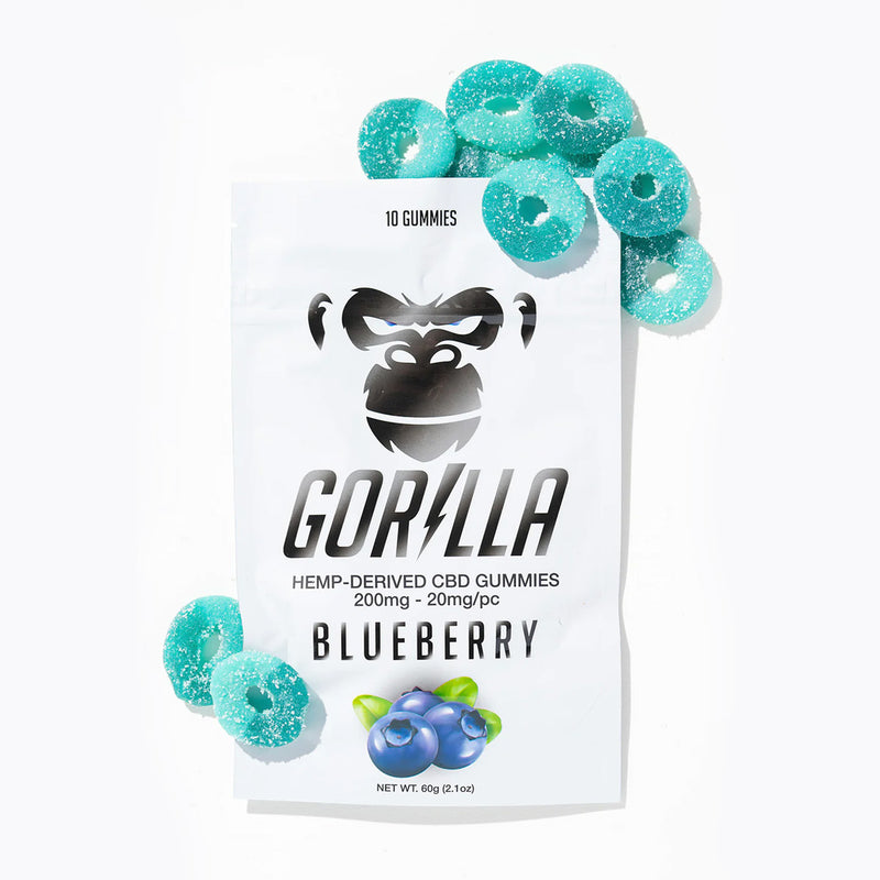 Delta 9, HHC, and CBD Gummies - Gorilla Lifestyle