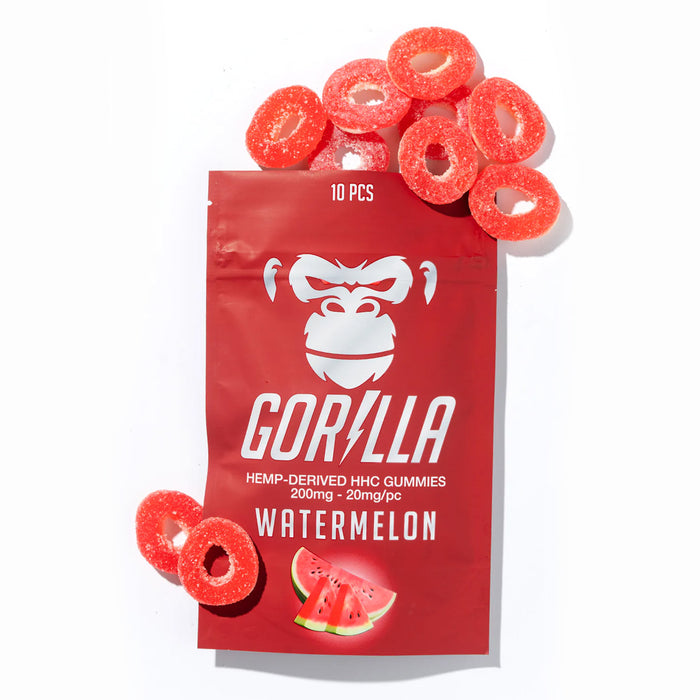 20mg HHC Gummies - Hemp Derived HHC Edibles - Gorilla